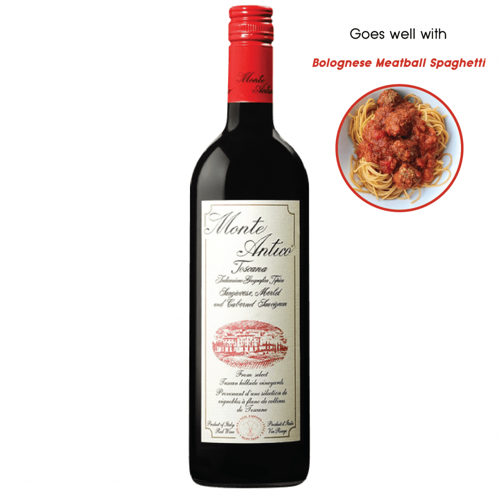 Monte Antico Rosso IGT Toscana - Fermented Grape Juice